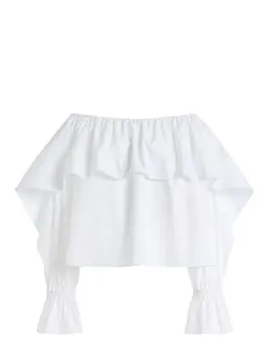 Françoise Sadie Cotton Yop - White