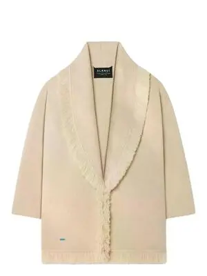 Alanui Fringed Coat - Neutrals