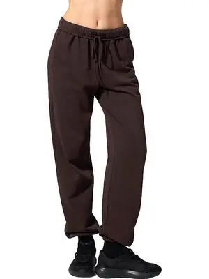 Lilysilk Relaxed Fit Softstep Joggers - Espresso