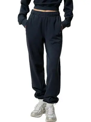 Lilysilk Relaxed Fit Softstep Joggers - Navy