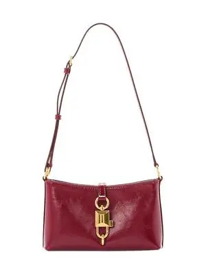 Dolce & Gabbana Leather Shoulder Bag Medium Red