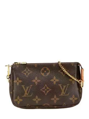 LOUIS VUITTON 2013 Monogram Mini Pochette Accessoires Handbag