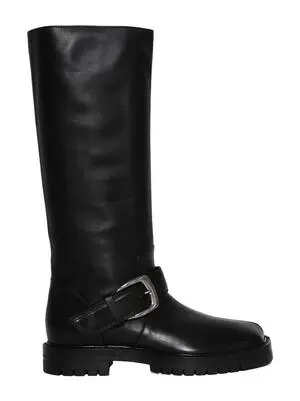 MAISON MARGIELA Tabi Knee-high Boots - Black