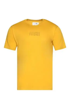 MAISON MARGIELA T-shirt 101 - Yellow