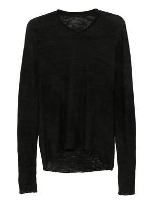MA+ Long Sleeve Tight T-shirt - Black