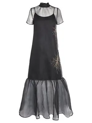 Staud Calluna Maxi Dress - Black