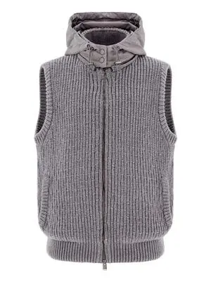 Canali Merino Wool Vest - Grey