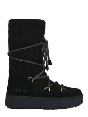 Moon Boot X Guest In Residence Ltrack Knit Boot - Black