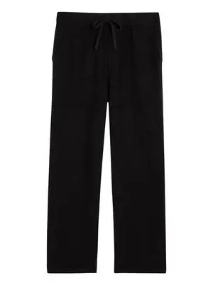 Paige Willits Merino Wool-blend Trousers - Black