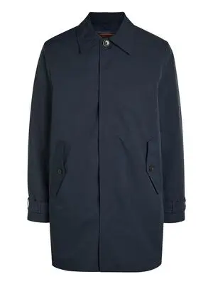 Paul Smith Layered Nylon Coat - Navy