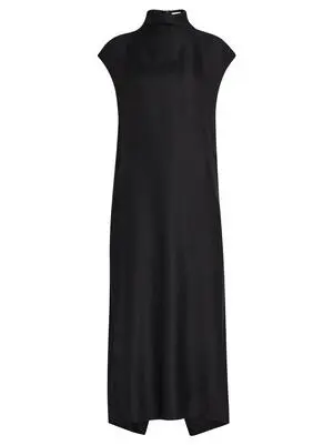 Calvin Klein Woven Maxi Dress - Black