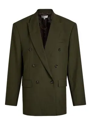 RONNY KOBO 1988 Double-Breasted Woven Blazer