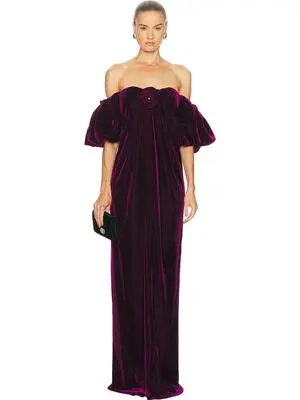 Caroline Constas Rylin Dress - Phlox