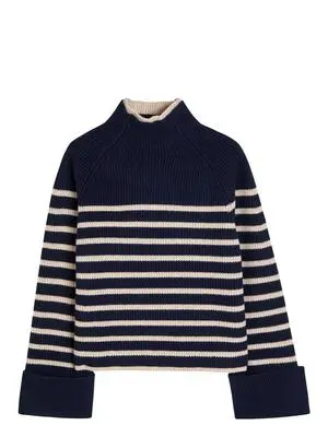 RAG & BONE Ilaria Striped Wool Jumper