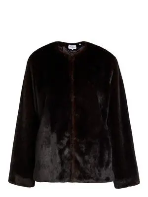VERONICA BEARD Griselda Faux Fur Jacket