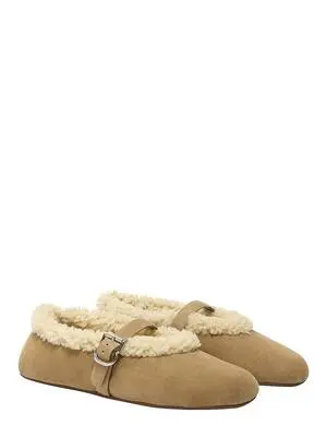 Alaïa Ballet Flats - Camel
