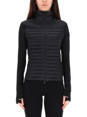 Moncler Padded Zip-up Cardigan - Black