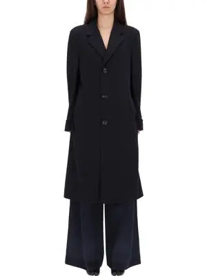MAISON MARGIELA Wool Coat - Blue