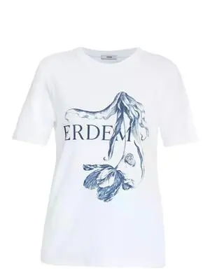 Erdem Printed T-shirt - White