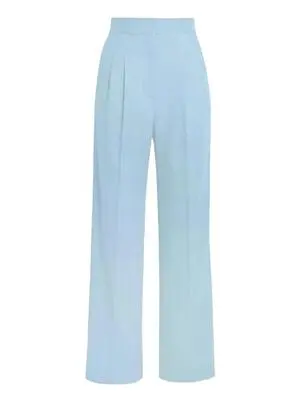 Erdem Concealed-fastening Trousers - Blue