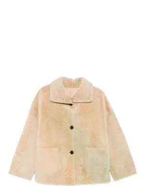 ARMA Isabella Reversible Shearling Coat - Neutrals