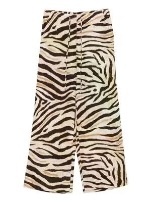 Ralph Lauren Zebra-print Trousers - Neutrals
