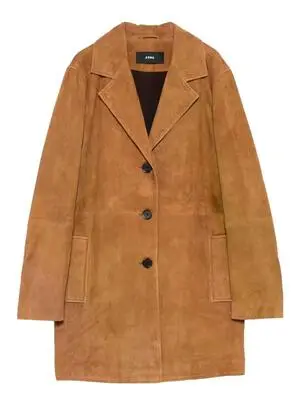 ARMA Joni Suede Coat - Brown
