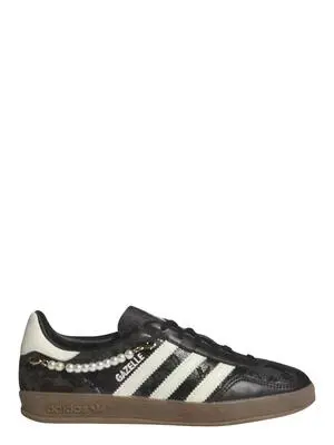Adidas Gazelle Indoor Pearl Embellished Trainers - Black