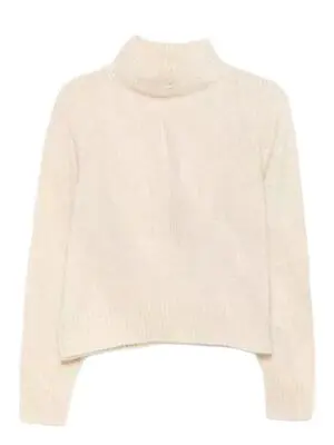 Hemisphere Turtleneck Knitwear - Neutrals