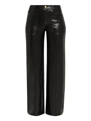 Cinq À Sept Vivian Vegan Leather Pants - Black