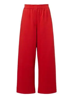 Magda Butrym Cotton-blend Sweatpants - Red