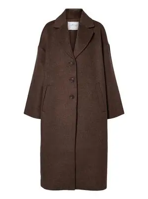 Velvet By Graham & Spencer Lafayette Wool-blend Coat - Brown