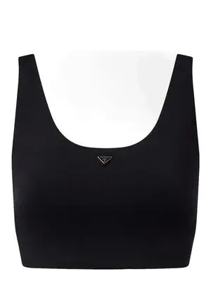 Prada Cropped Top - Black