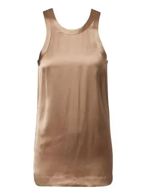 TOTEME Satin Top - Beige