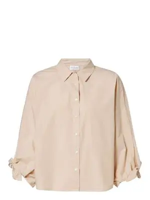 Velvet By Graham & Spencer Arlette Cotton Shirt - Beige
