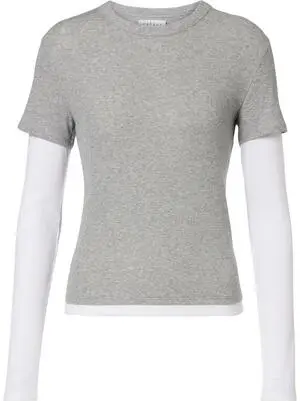 Velvet By Graham & Spencer Bronson T-Shirt Grey