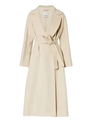 Max Mara Elisa Virgin Wool Coat - Beige