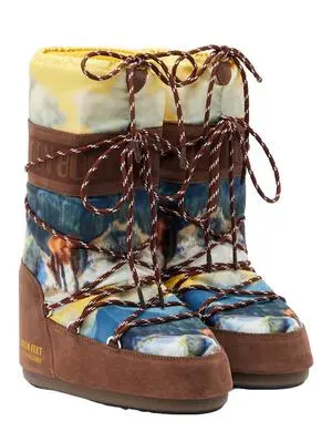 Moon Boot X Guest In Residence Icon High Snow Boots - Brown