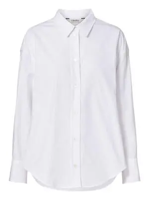 Max Mara Adele Cotton Poplin Shirt - White