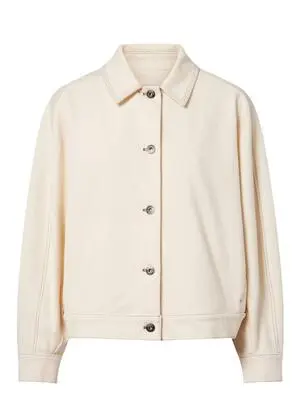 Max Mara Nettare Denim Jacket - White