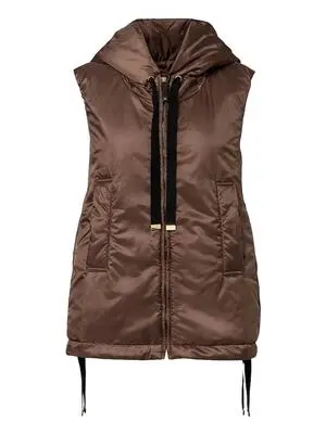 Max Mara The Cube Greengo Padded Vest - Brown