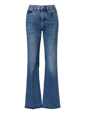 FRAME Lax Wide-leg Jeans - Blue