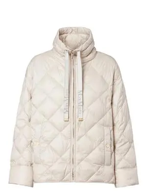 Max Mara The Cube Pisoft Quilted Down Jacket Grey