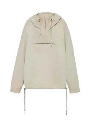 MAISON MARGIELA Drawstring Hoodie - Neutrals