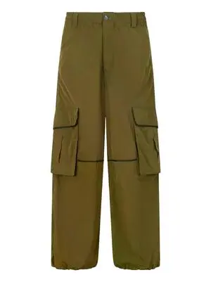 Marni Belt-loop Cargo Trousers - Green
