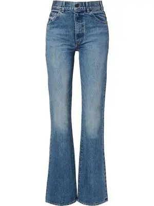 NILI LOTAN Joan Mid-Rise Straight Jeans