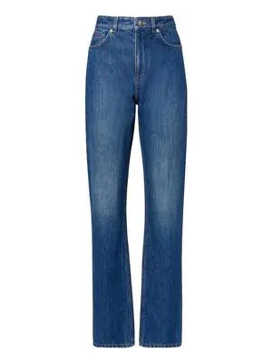 Givenchy Mid-rise Straight Jeans - Blue