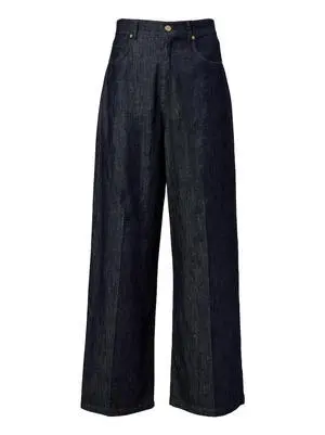 MAX MARA Lavinia High-Rise Wide-Leg Jeans