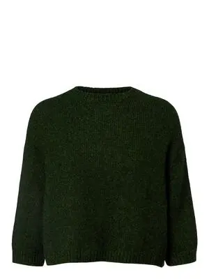 KHAITE Sabina Cropped Cashmere Sweater