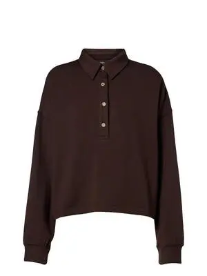 Velvet By Graham & Spencer Marian Polo Sweater - Brown